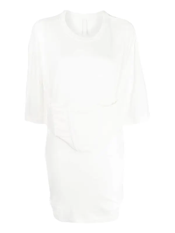 DION LEE Corset Tunic Top - White