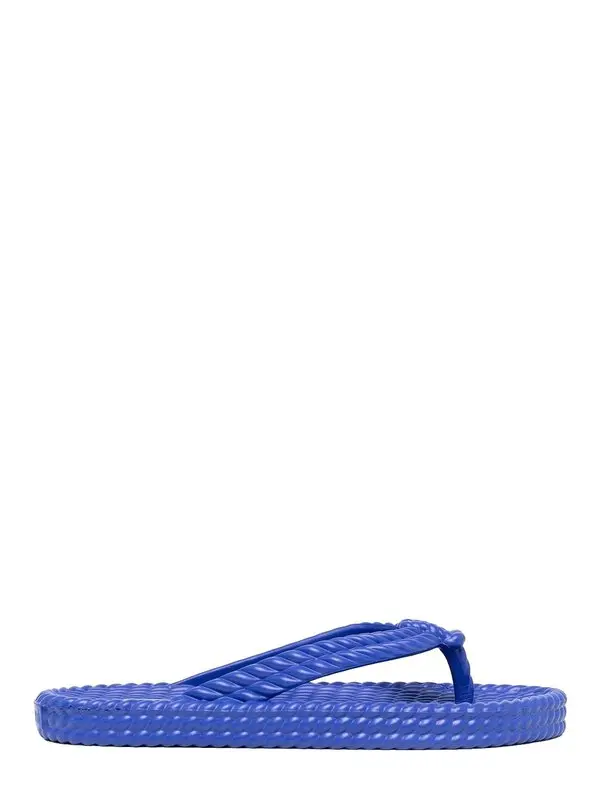 Isabel Marant Fira Braided-effect Flip Flops - Blue