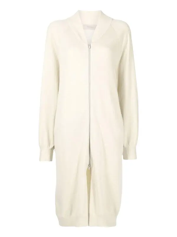 Fear Of God Zip-up Long Cardigan - Neutrals