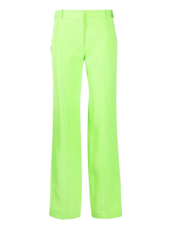 Jacquemus Meloia Straight-leg Trousers - Green