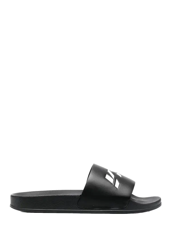 VTMNTS Logo Print Slides - Black
