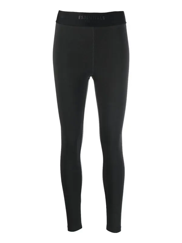 Fear Of God Logo-waistband Leggings - Black
