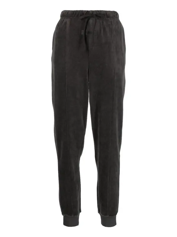 Fear Of God Drawstring Velour Trousers - Grey