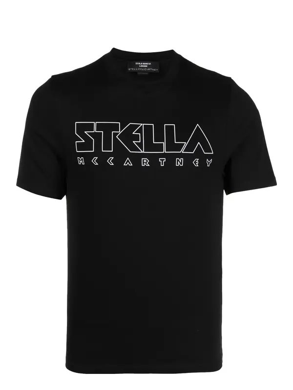 Stella McCartney Fantasia Logo-print T-shirt - Black