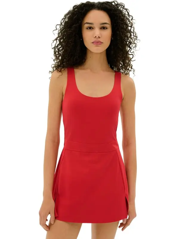 Splits59 Martina Rigor Dress - Pirate Red