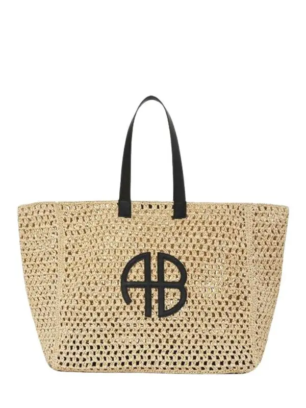 ANINE BING Large Rio Tote Bag - Natural