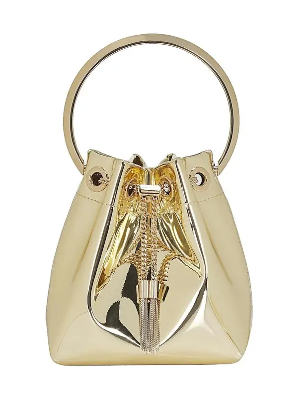 JIMMY CHOO Bon Bon Mini Bag - Gold