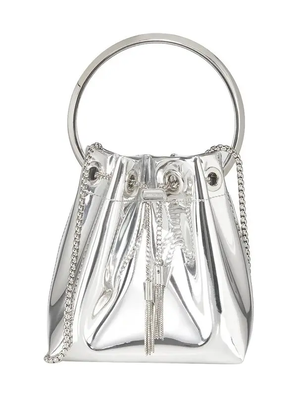 JIMMY CHOO Bon Bon Mini Bag - Silver