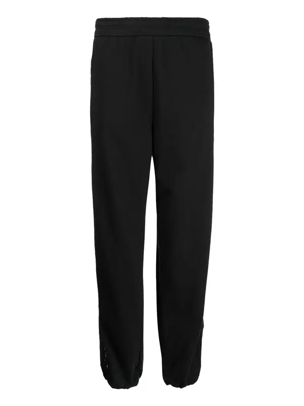 Goen.j Cut-out Track Pants - Black