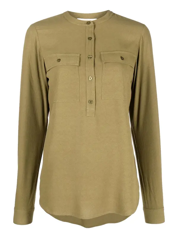 Michael Kors Long Sleeve Top - Green