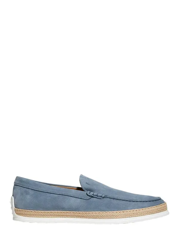 TOD'S Suede Loafers - Avio Chiaro