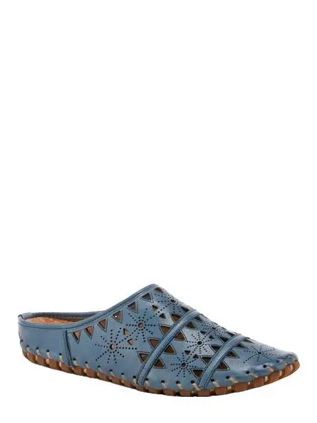 SPRING STEP SHOES Fusalide Mule - Blue