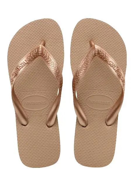 Havaianas Top Tiras Flip Flop - Rose Gold
