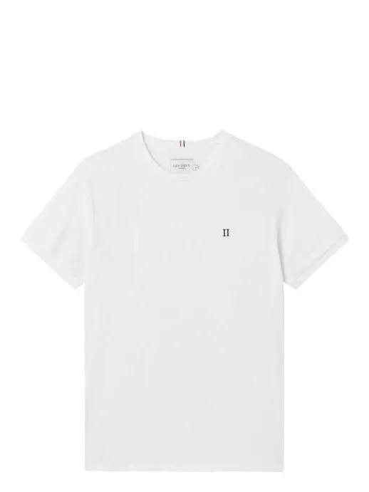 LES DEUX Cotton Piqué Crewneck T-shirt - 2020-white