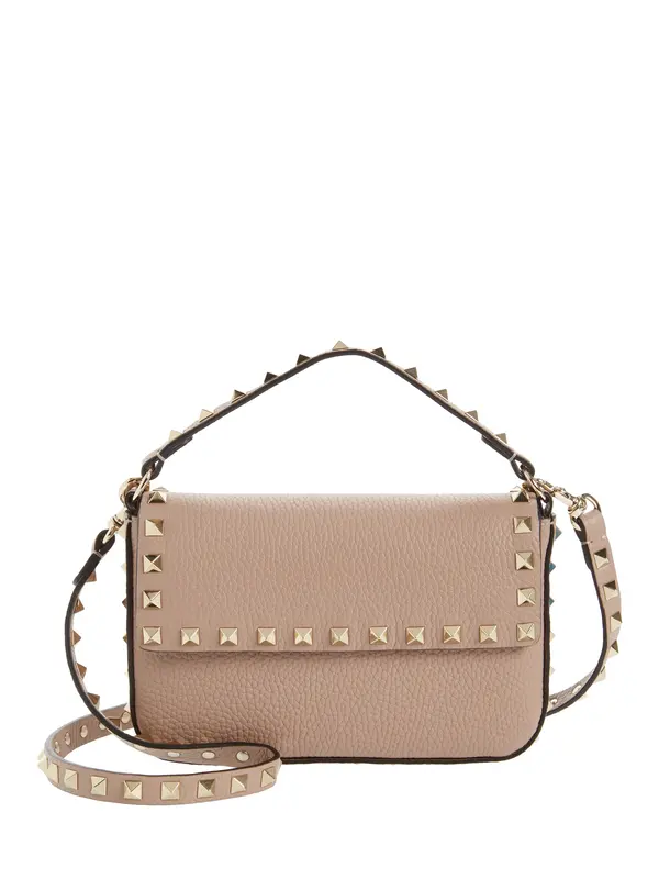 Valentino Garavani Rockstud Crossbody Pouch - Poudre