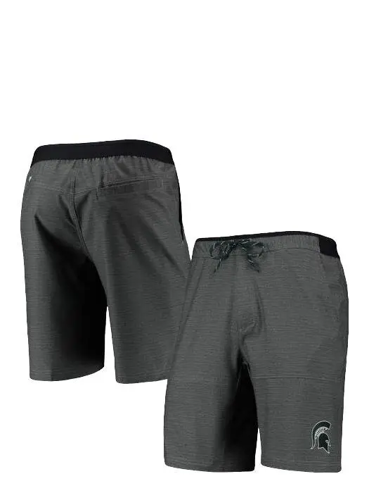 Columbia Michigan State Spartans Twisted Creek Omni-shield Shorts - Gray