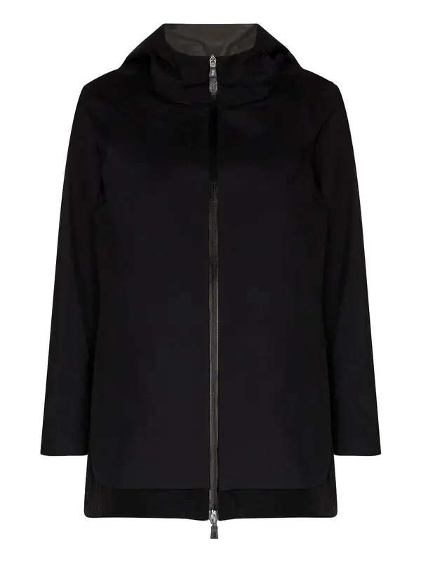 Herno Hooded Jacket - Black