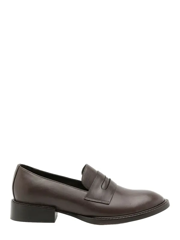 STUDIO CHOFAKIAN Edward Flat Loafers - Brown