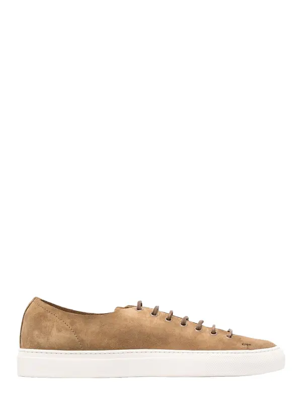 BOTTERO Suede Lace-up Trainers - Neutrals