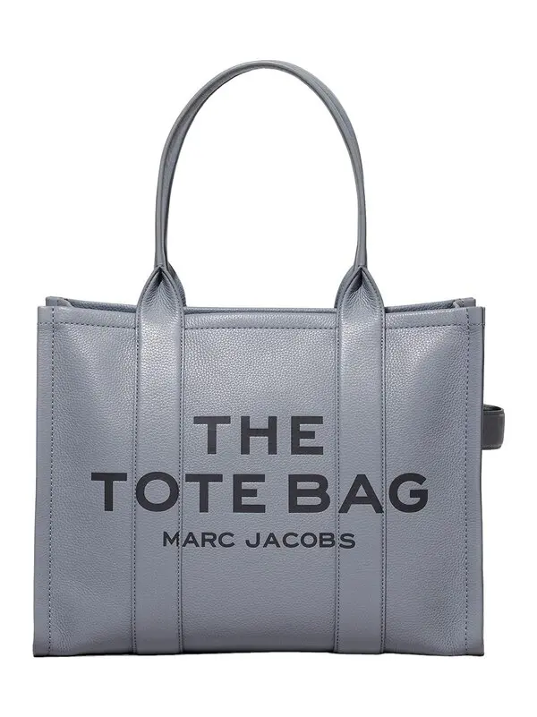 Marc Jacobs Leather Tote - Wolf Grey