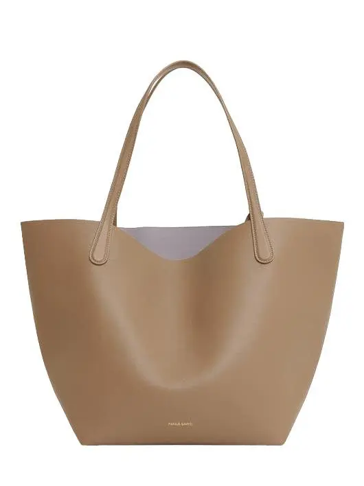 MANSUR GAVRIEL Soft Leather Everyday Tote - Anise/lilla