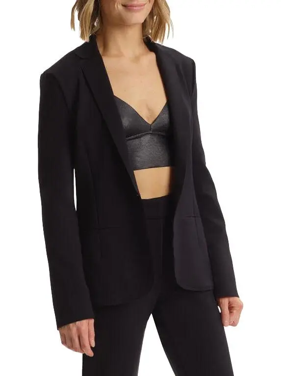 Commando Ceo Neoprene Blazer - Black