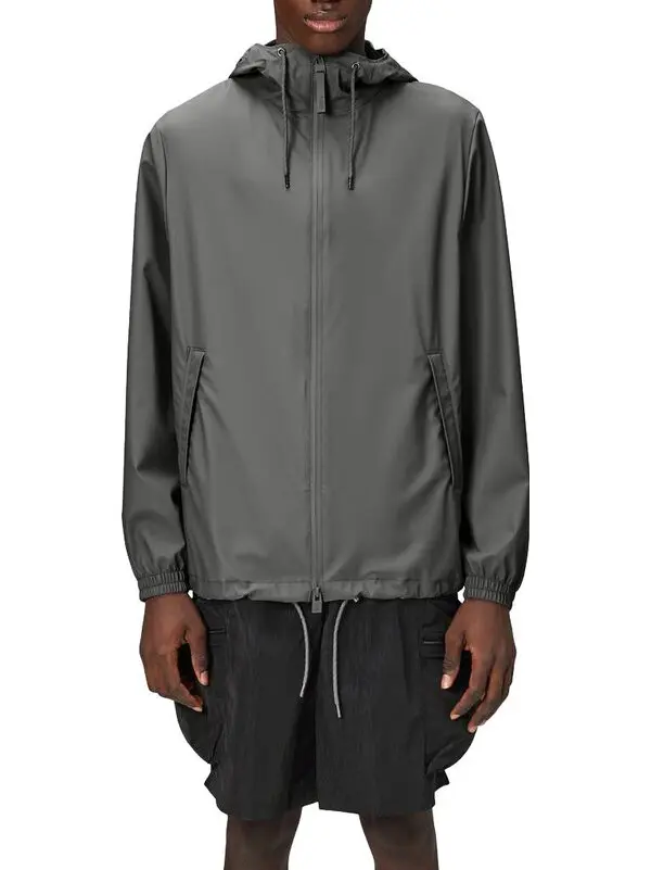 Rains Storm Breaker Waterproof Rain Jacket - Grey