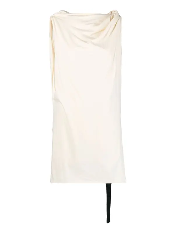 Rick Owens Draped Tunic - Neutrals