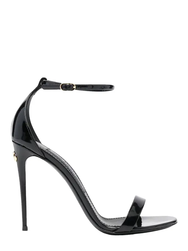 Dolce & Gabbana 105mm Keira Sandals - Black