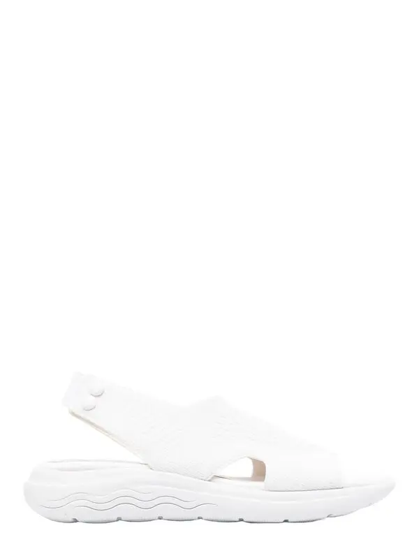 Geox Spherica Slingback Sandals - White