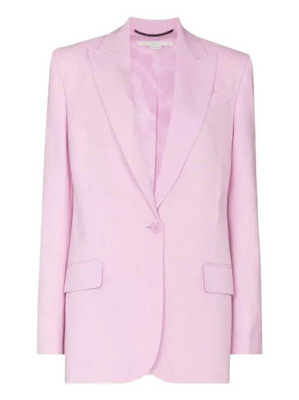 Stella McCartney Peak Lapel Blazer - Pink
