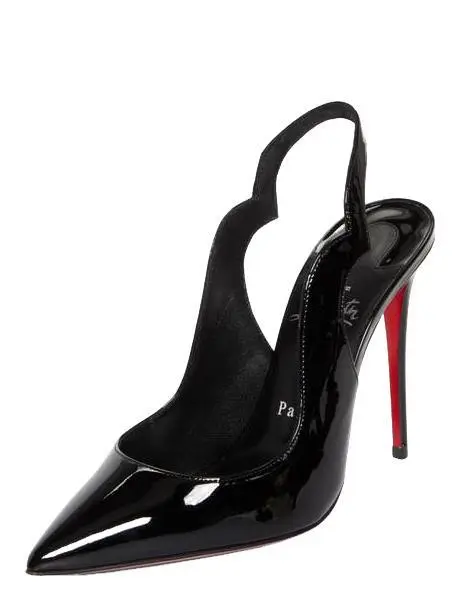 CHRISTIAN LOUBOUTIN Hot Chick Slingback Pumps - Black