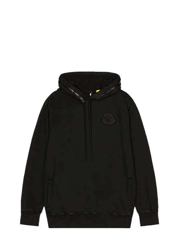 Moncler Hoodie Sweater - Black