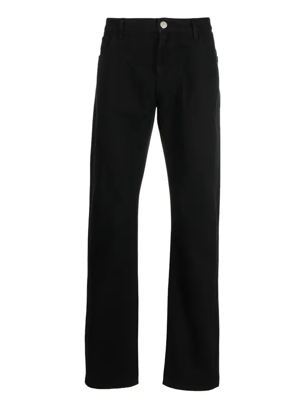 Raf Simons Straight-leg Trousers - Black