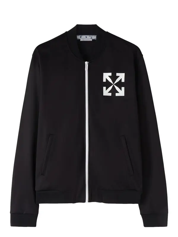 Off-White Single Arrow Track Jacket - Black