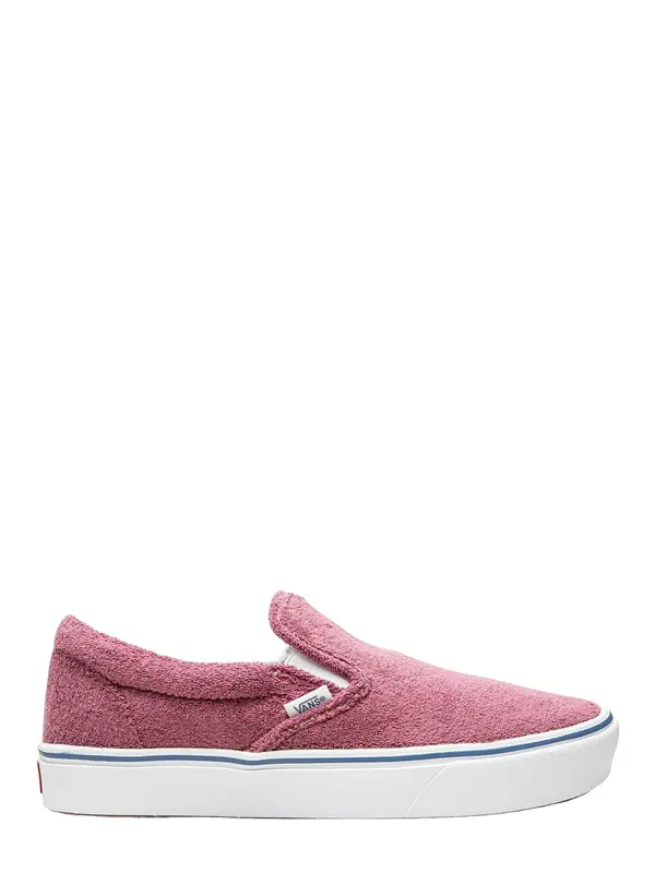 VANS Comfycush Slip-on Terry Sneakers - Pink