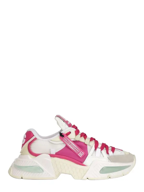 Dolce & Gabbana Airmaster Panelled Sneakers - White