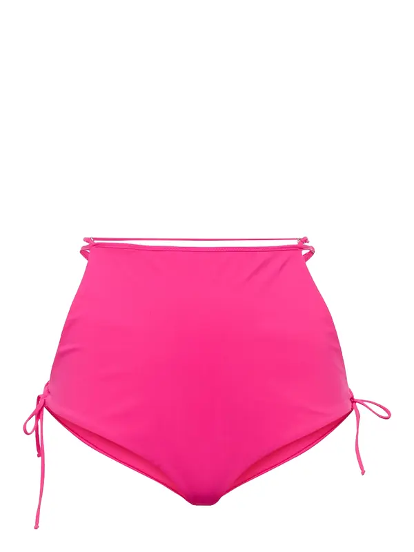 NENSI DOJAKA Cutout High-rise Shorts - Pink
