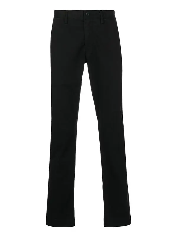 Polo Ralph Lauren Slim-fit Cotton Trousers - Black