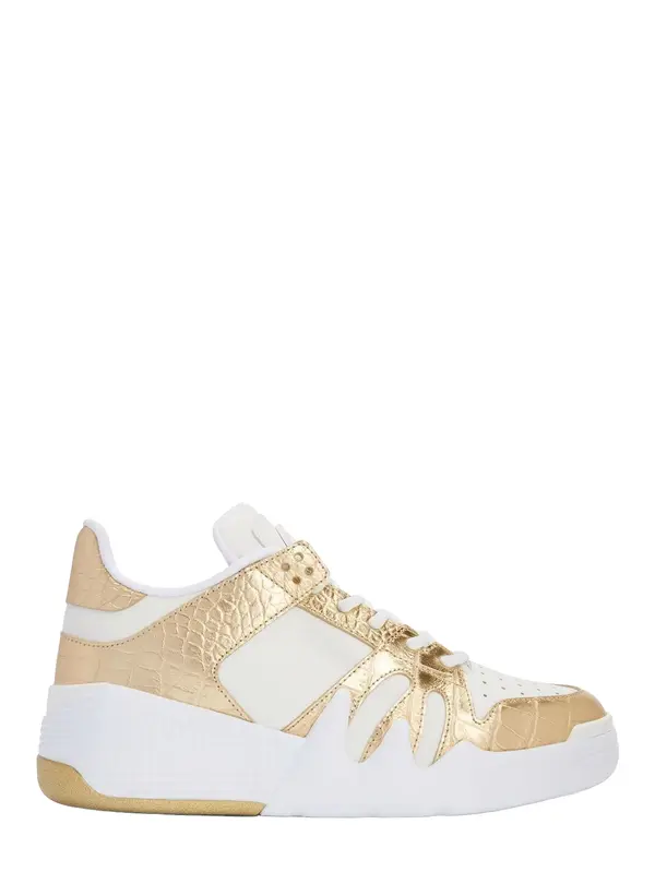 GIUSEPPE ZANOTTI Talon Mid-top Sneakers - White