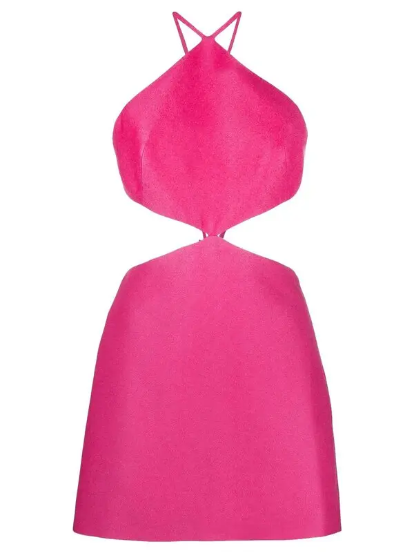 Valentino Garavani Bow-embellished Mini Dress - Pink