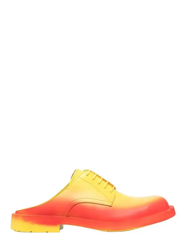 Camper 1978 Gradient Effect Open Heel Oxford Shoes - Yellow