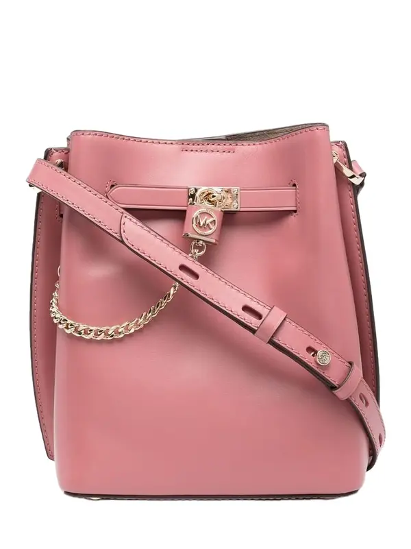 Michael Kors Padlock Shoulder Bag - Pink