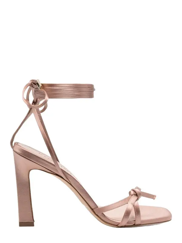 Dee Ocleppo Bey Lace-up Sandals - Neutrals