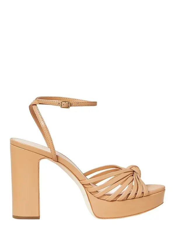 LOEFFLER RANDALL Rivka Platform Sandals - Dune