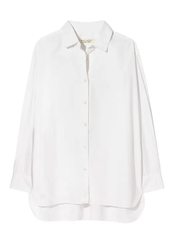 NILI LOTAN Yorke Shirt - White