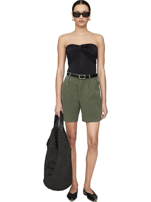 ANINE BING Carrie Short - Army Green