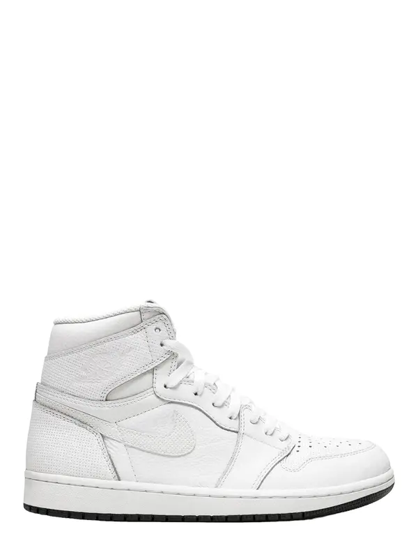JORDAN Air 1 Retro High Og Perforated Sneakers - White