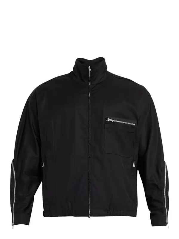 3.1 Phillip Lim Curve-zip Blouson Jacket - Black