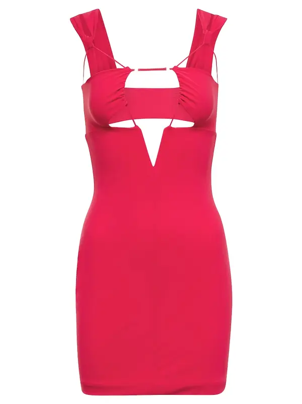 NENSI DOJAKA Cutout Minidress - Pink